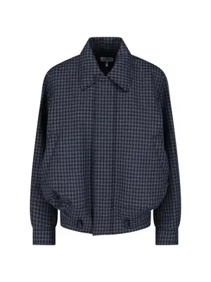 Loewe Jacket With Drawstring In Wool