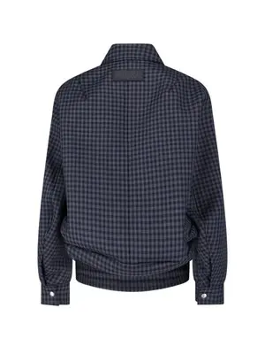 Loewe Jacket With Drawstring In Wool