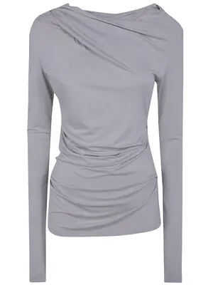 ENTIRE STUDIOS Top Drape - Gray