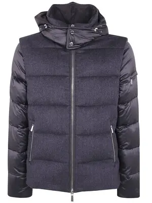 MOORER Wool Jacket "casciano - Brown