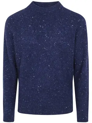 FILIPPO DE LAURENTIIS Round Neck Sweater - Blue