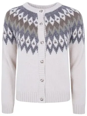Max Mara Cardigan "wkd Targa - Beige