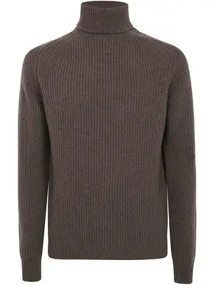 CRUNA Turtleneck Sweater "ginza - Green
