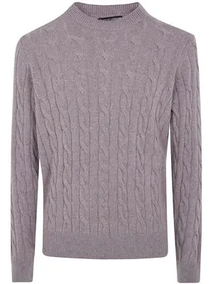 FILIPPO DE LAURENTIIS Round Neck Sweater - Beige