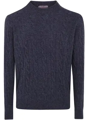 FILIPPO DE LAURENTIIS Round Neck Sweater - Gray