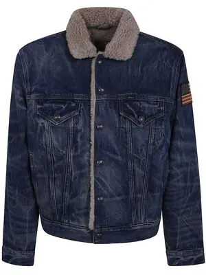 Polo Ralph Lauren Jacket Woven "earlton - Blue