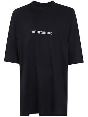 Rick Owens T-shirt Short Sleeve "jumbo Ss T - Black