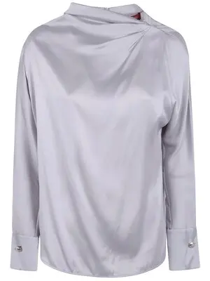 Max Mara Silk Blouse "mst Quinto - Gray