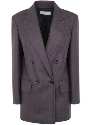 Max Mara Wool Jacket "mxs Pulvino - Gray