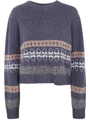 NUUR Sweater Round Neck - Gray