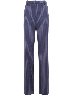 TOM FORD Trousers Corded Chalkstripe - Blue