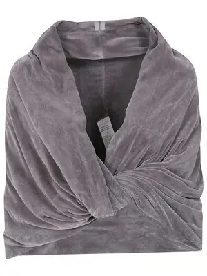 Rick Owens Stole Twist "donut - Gray