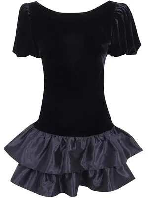 Rixo Dress Silk "anabella - Black
