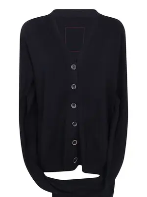 UMA WANG Cardigan Wrap Cardigan - Black