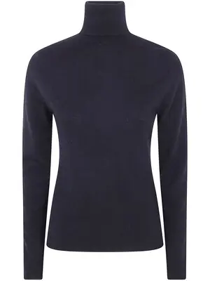 Rossopuro Sweater Long Sleeve Turtleneck - Black