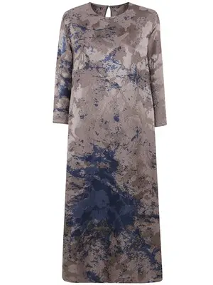 UMA WANG Dress Linen Blend "apostte
