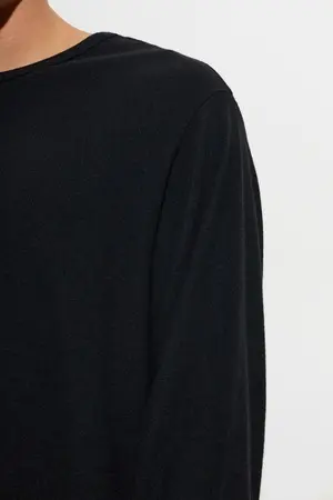 Yohji Yamamoto Wool Sweater With A Round Neckline