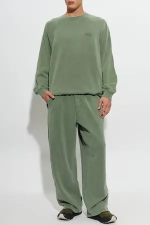 American Vintage Straight-leg Track Pants - Green