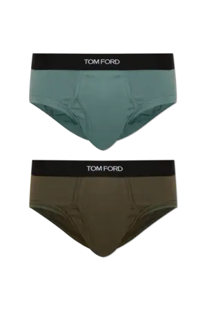 TOM FORD Two-pack Briefs With Logo - Multicolour
