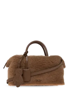 Max Mara Fur Logo Bag