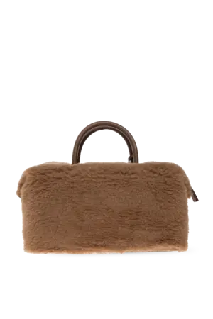 Max Mara Fur Logo Bag