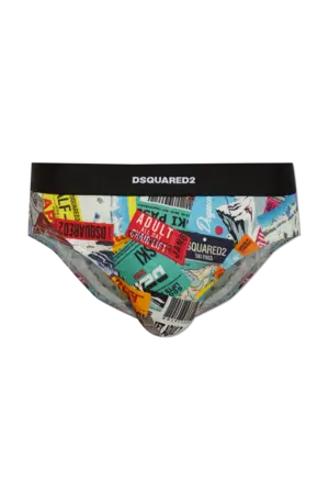 Dsquared2 Logo Briefs - Multicolour