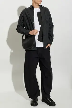 Comme Des Garçons Wool Shirt With Pocket