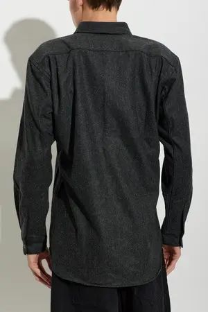 Comme Des Garçons Wool Shirt With Pocket