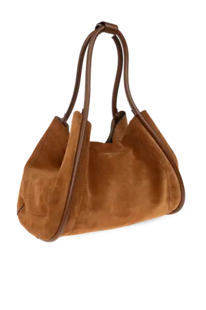 Max Mara Suede Tote Bag ‘marine - Brown