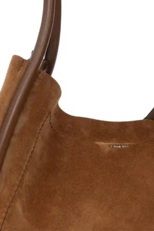 Max Mara Suede Tote Bag ‘marine - Brown