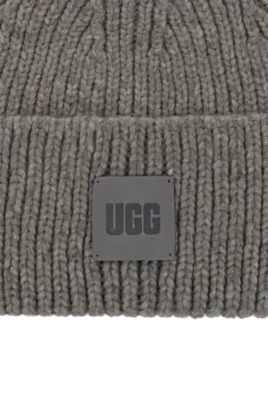 UGG Beanie With Logo Patch