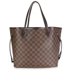 LOUIS VUITTON Damier Ebene Canvas Neverfull Mm - Brown