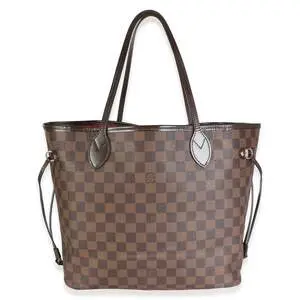 LOUIS VUITTON Damier Ebene Canvas Neverfull Mm - Brown