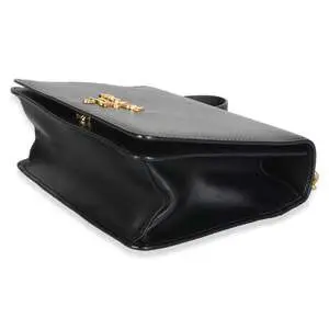 Prada Saffiano Logo Chain Flap Bag