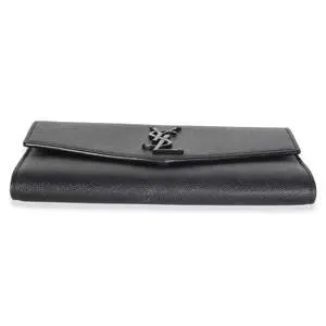 Saint Laurent Grain De Poudre Uptown Chain Wallet