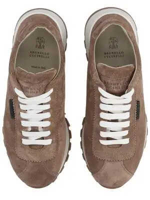 Brunello Cucinelli Suede Sneaker