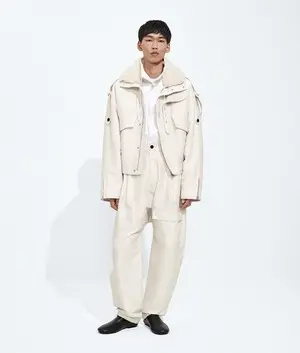 Bottega Veneta Cotton And Silk Pants