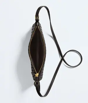 Bottega Veneta Intrecciato Piccolo Medium Pouch - Espresso