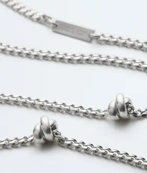 Bottega Veneta Knot Necklace