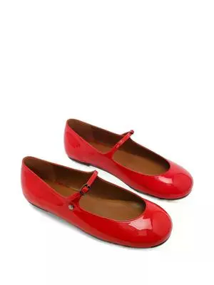 FINOACINQUE Leather Ballet Flats