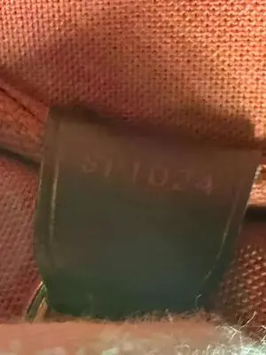 LOUIS VUITTON 2004 Damier Ebene Nolita Handbag