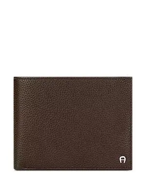 AIGNER Mica Pebbled Leather Bi-fold Wallet