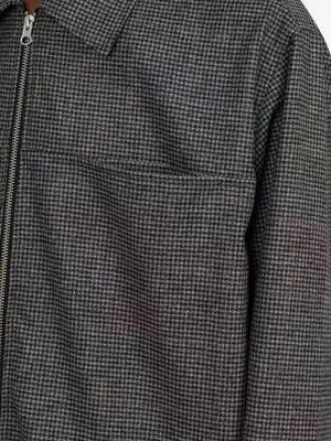 ANOTHER ASPECT 3.0 Check Zip-up Shirt Jacket