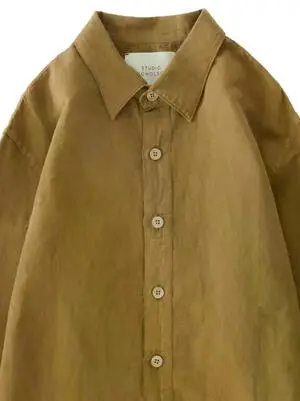 Studio Nicholson Hithe Long-sleeve Shirt - Neutrals