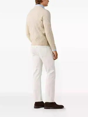 HACKETT  Cable-knit Crew-neck Sweater