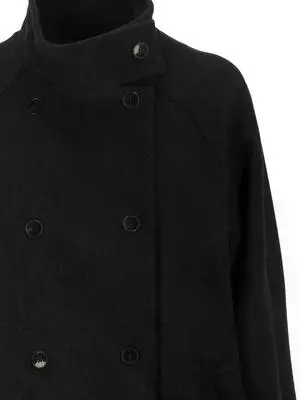 Marella Double-breasted High-neck Coat