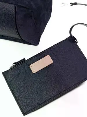 COCCINELLE Suede Leather Tote Bag