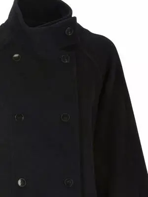 Marella Double-breasted Funnel-neck Jacket