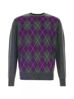 Gimaguas Angel Argyle-knit Sweater