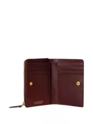 Ralph Lauren Logo-plaque Leather Wallet